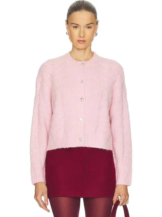 Line & Dot Melba Cardigan - Pink