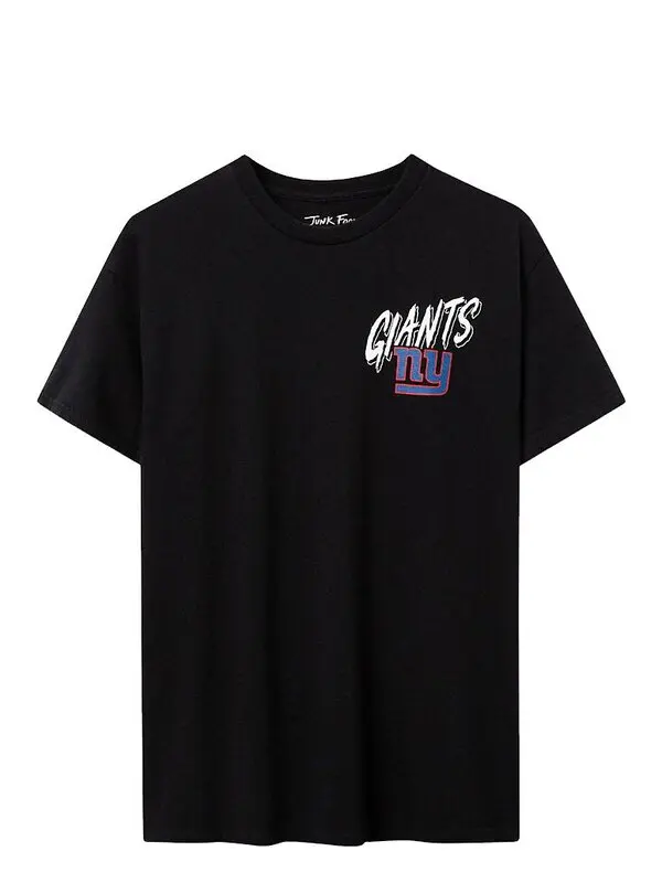 Junk Food Clothing Nfl New York Giants Icon Flea Market Tee - Black