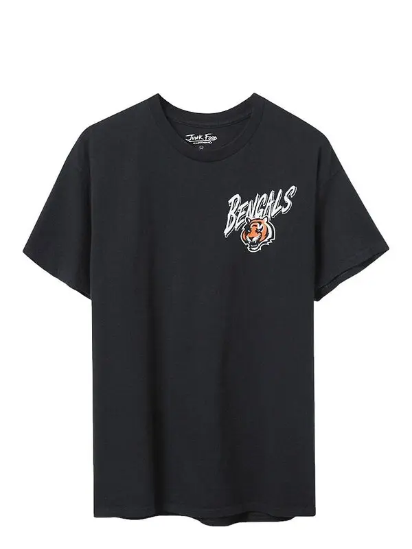 Junk Food Clothing Nfl Cincinnati Bengals Icon Flea Market Tee - Black