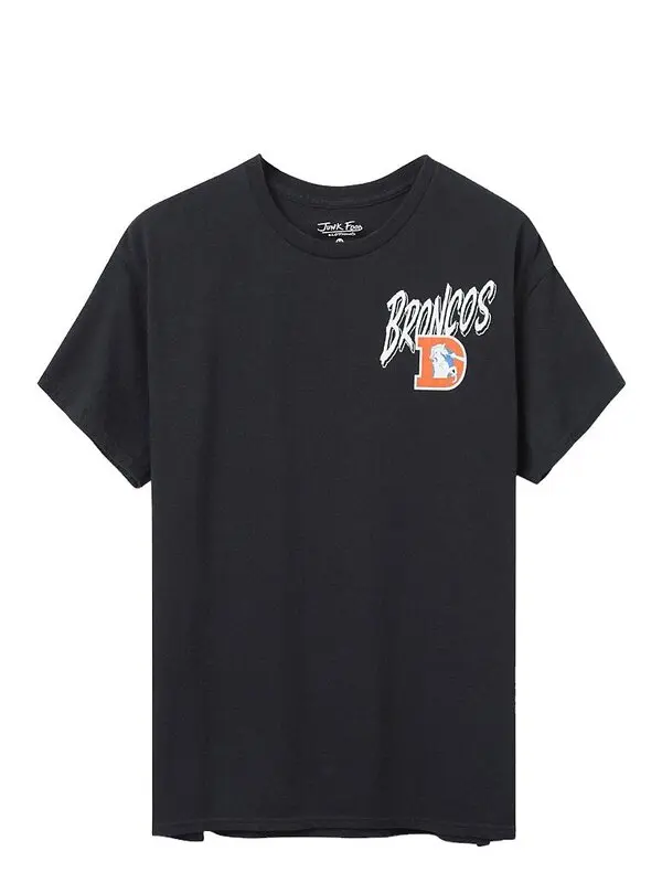 Junk Food Clothing Nfl Denver Broncos Icon Flea Market Tee - Black