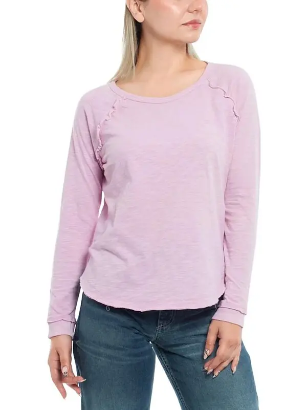 WILT CLOTHING Raglan Tee - Mauve Mist