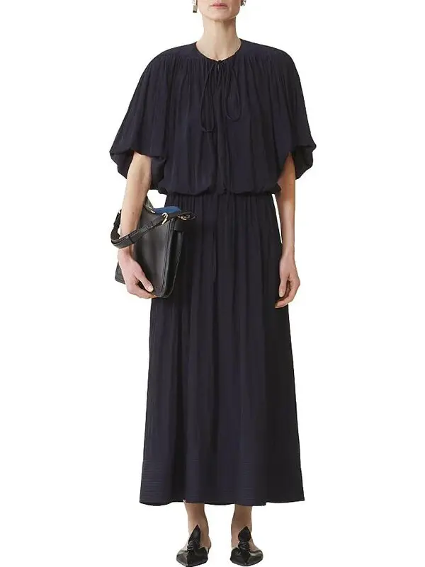 LANVIN Midi Dress In Charmeuse - Montana
