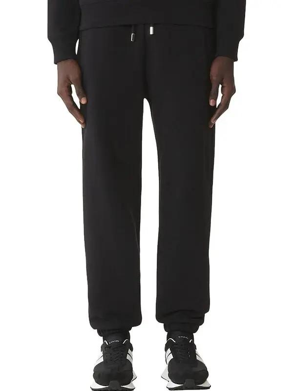 LANVIN Fleece Jogger Pants - Black