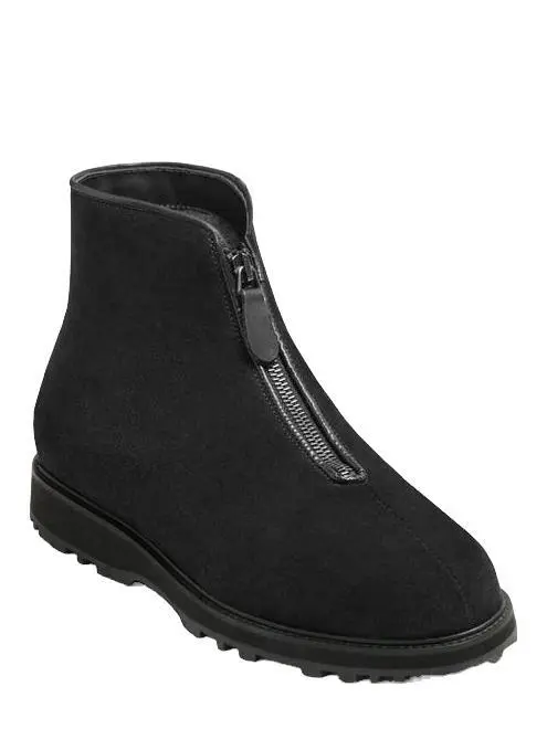 MYRQVIST Funäs Zip-up Shearling Boots - Black