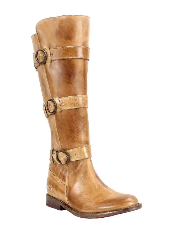 Bed Stu Kitty Engineer Boot - Tan Rustic