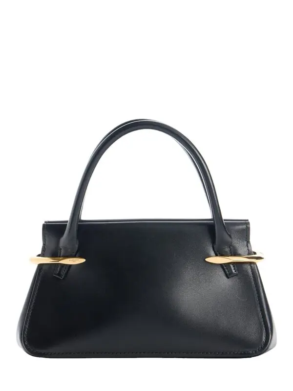 Givenchy Mini Pinch Leather Top Handle Bag - 001-black