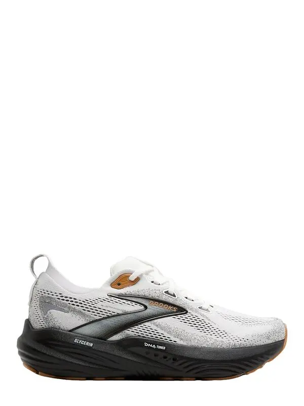 Brooks Glycerin 22 Gum Sneakers - White/grey/black