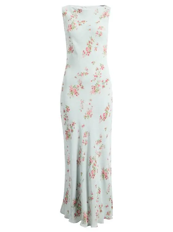 REFORMATION Prescott Floral Column Maxi Dress - Dama