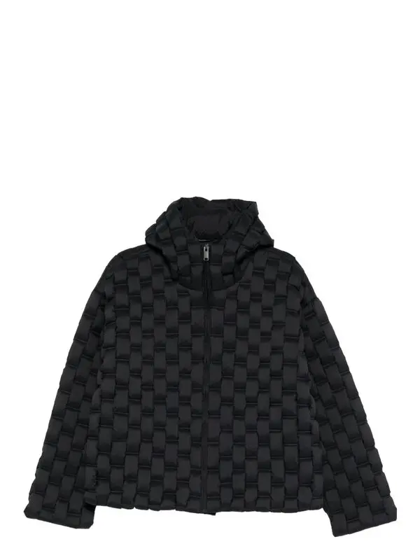 RAXXY Padded Woven Down Jacket - Black