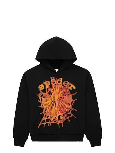 SP5DER Og Web V2 Hoodie - Black