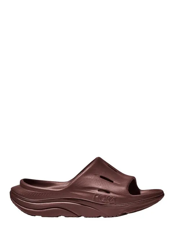 Hoka One One Ora Recovery Slide 3in - Dark Cedar