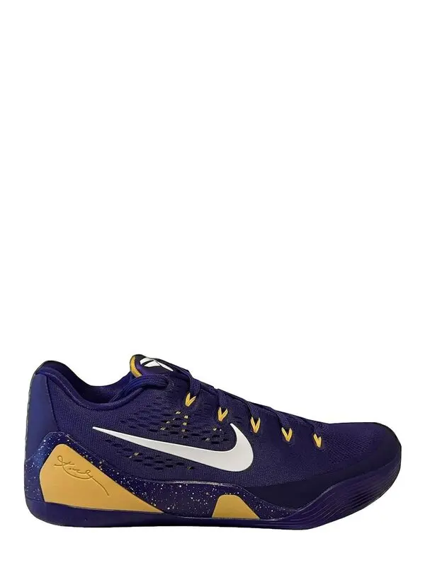 Nike Kobe 9 Em Low Protro Lsu Tigers Pe Sneakers - Court Purple/white/university Gold