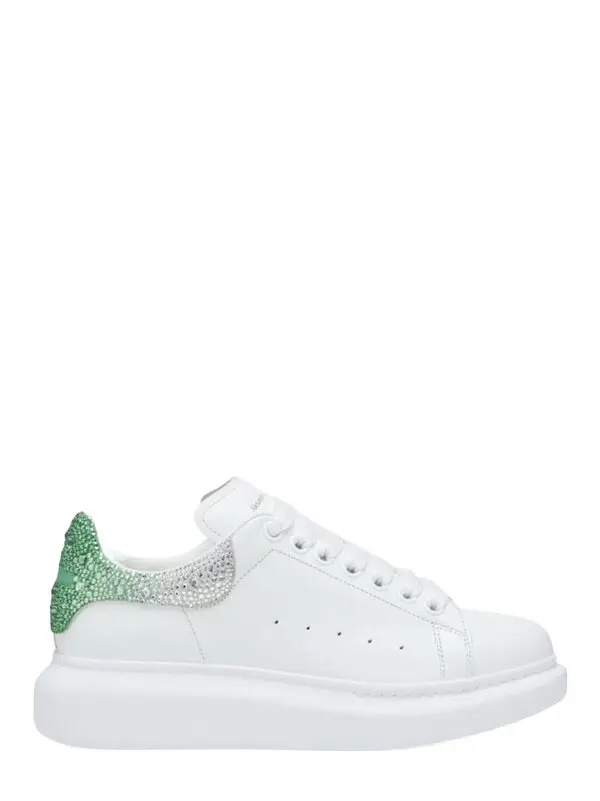 Alexander McQueen Oversized Sneaker - White/green