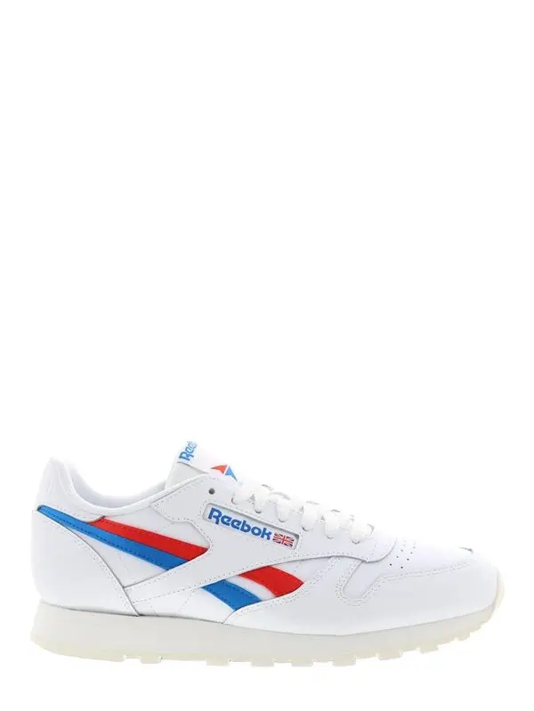 REEBOK Classic Leather Sneakers - White/instinct Red/dynamic Blue