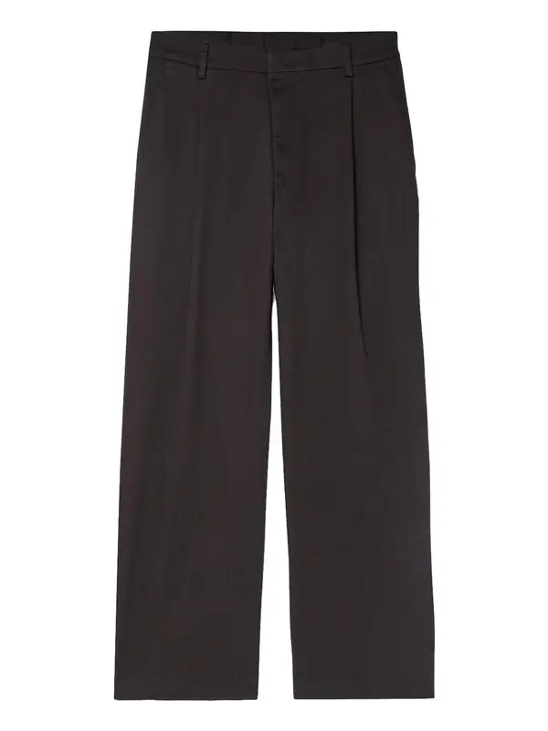 Nn07 Kay 1420 Straight-leg Trousers - Brown