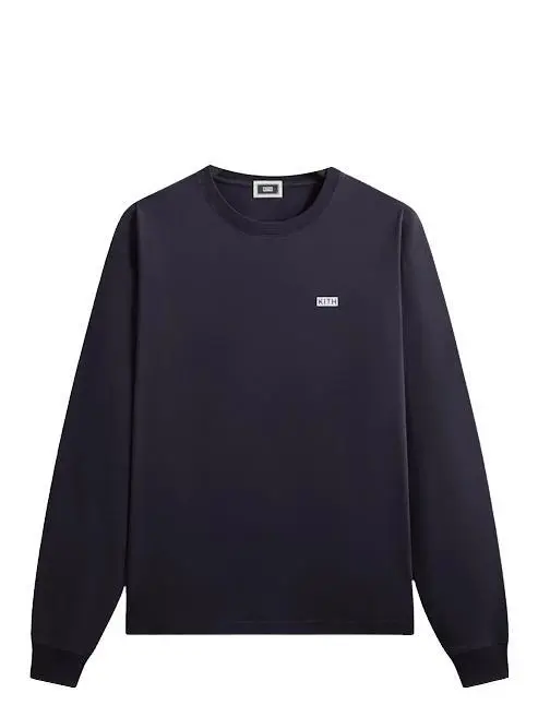 Kith Long Sleeve Lax Tee Shirt - Ink
