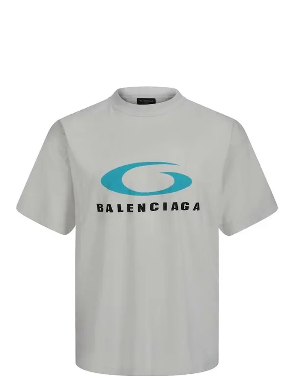 Balenciaga Loop Sports Icon Tee Shirt - White