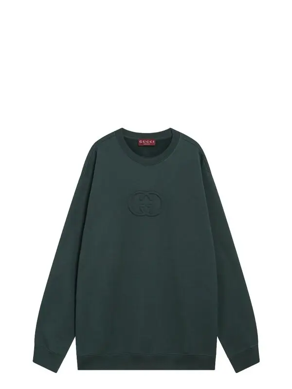 Gucci Brushed Jersey Sweatshirt - Green