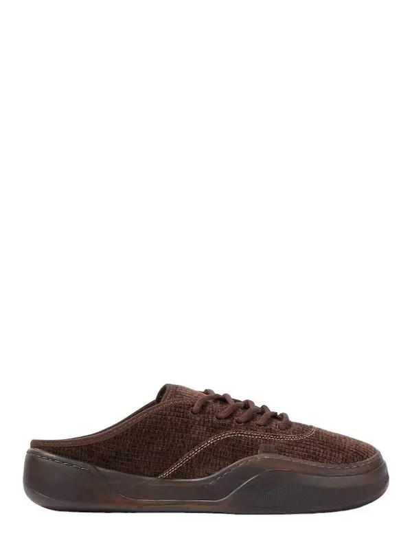 ERL Camino Corduroy Mules - Brown