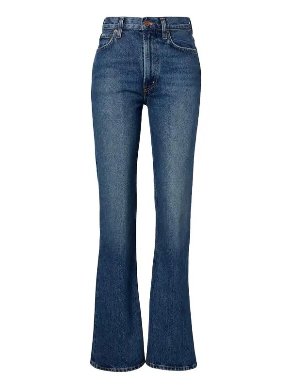 AGOLDE Leena Flared Jeans - Blue