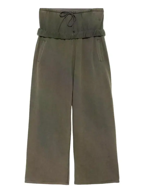 We11Done Layered Roll-up Track Pants - Grey