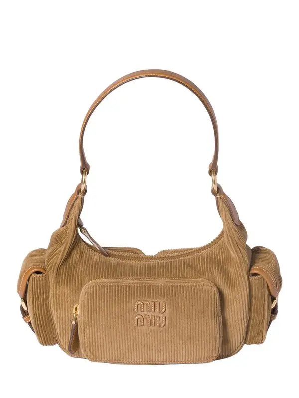 Miu Miu Corduroy Bag - Cinnamon