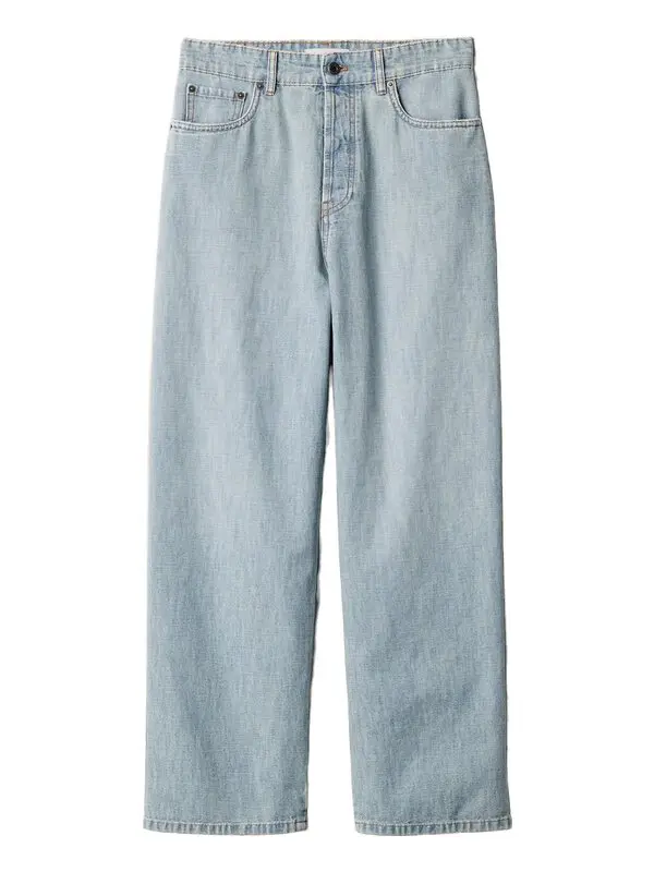 Miu Miu Chambray Jeans - Light Blue