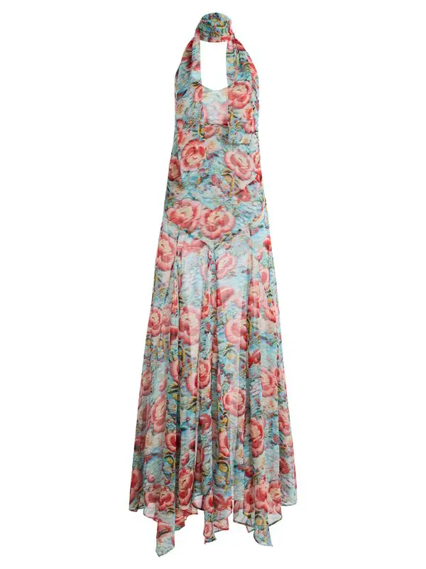 SIEDRES Floral Maxi Dress - Print