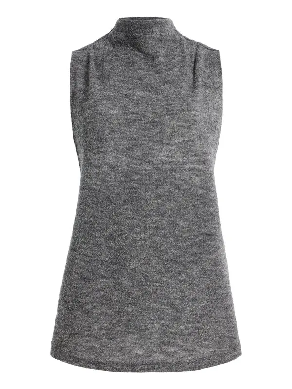 Proenza Schouler White Label Sleeveless Knit Top - Grey