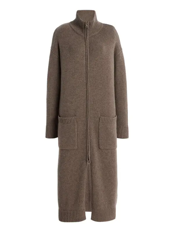 LISA YANG Cloverie Cashmere Coat - Neutral
