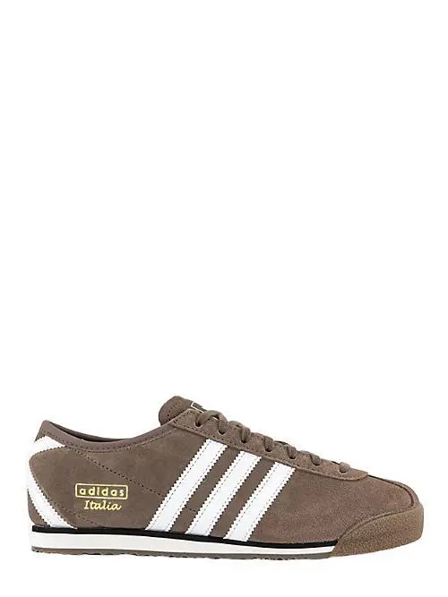 Adidas Italia 70s Suede Trainers - Earth Strata White Black