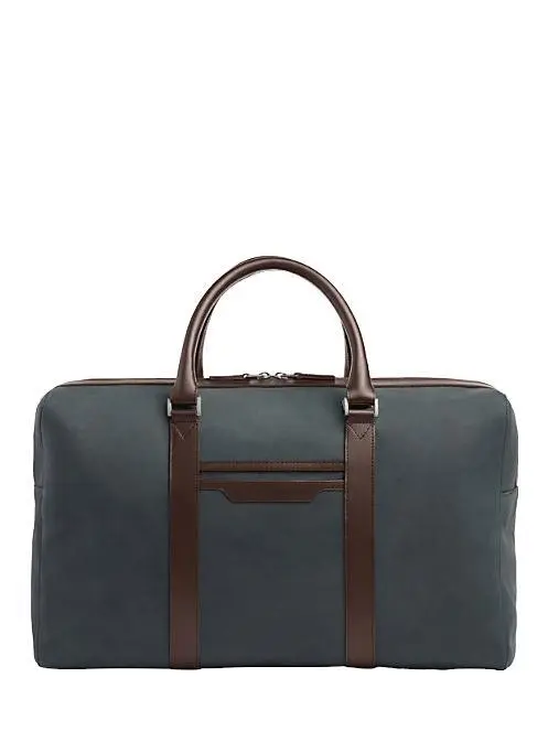 CARL FRIEDRIK Compact Nylon Weekender - Navy/hackett