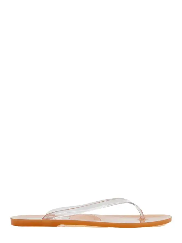Christopher Esber Jo Pvc Flip Flop Sandals - Orange