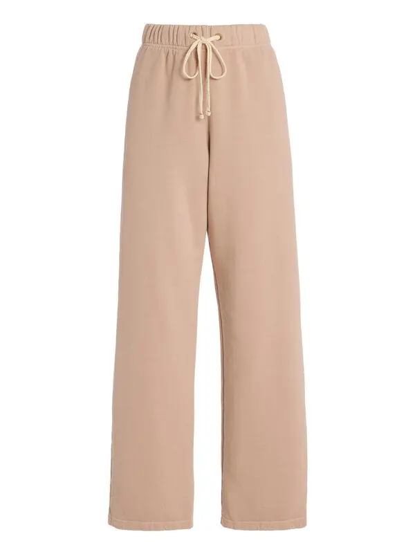 LES TIEN Eazy Classic Heavyweight Cotton Pants - Pink