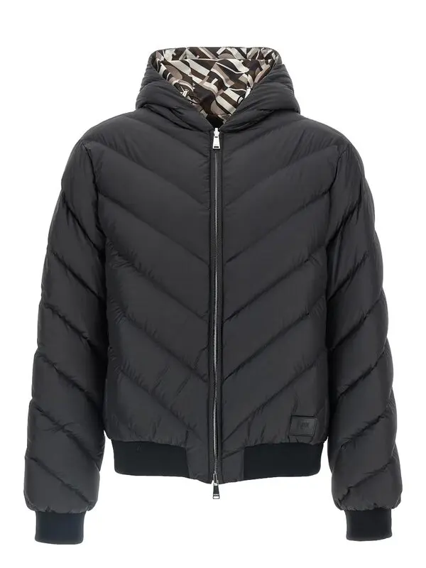 Fendi Reversible Quilted Down Jacket - Multicolor