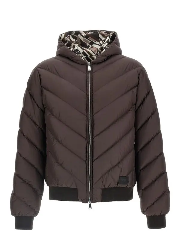 Fendi Reversible Quilted Down Jacket - Multicolor