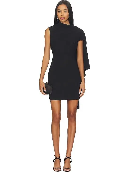 Amanda Uprichard Artemis Mini Dress - Black