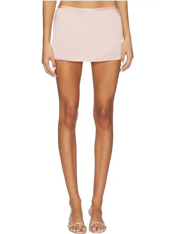 BUCI Silk Mini Skirt - Ballet