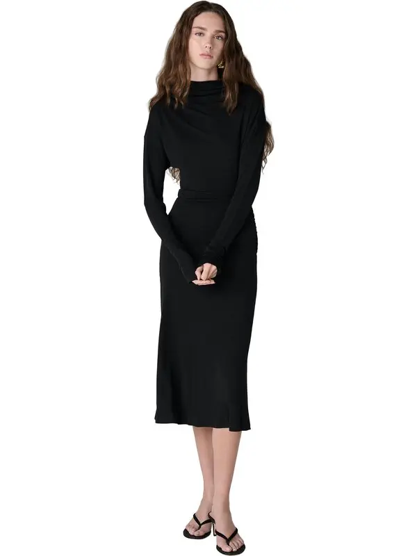 Diane Von Furstenberg Camille Dress - Black