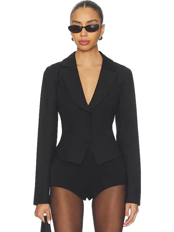 ALL THE WAYS Eliana Blazer - Black