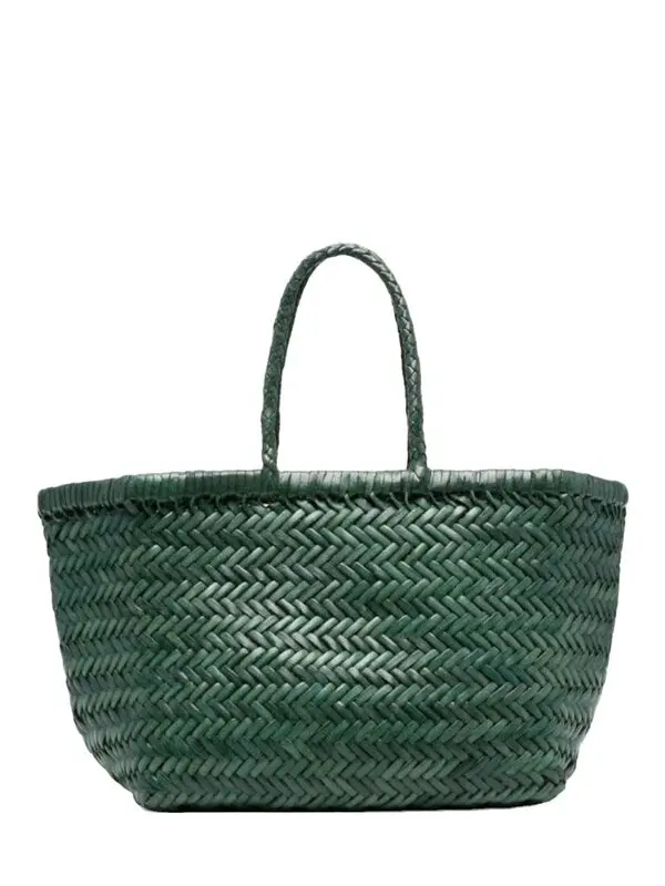 Dragon Diffusion Triple Jump Handbag With Top Handles - Green