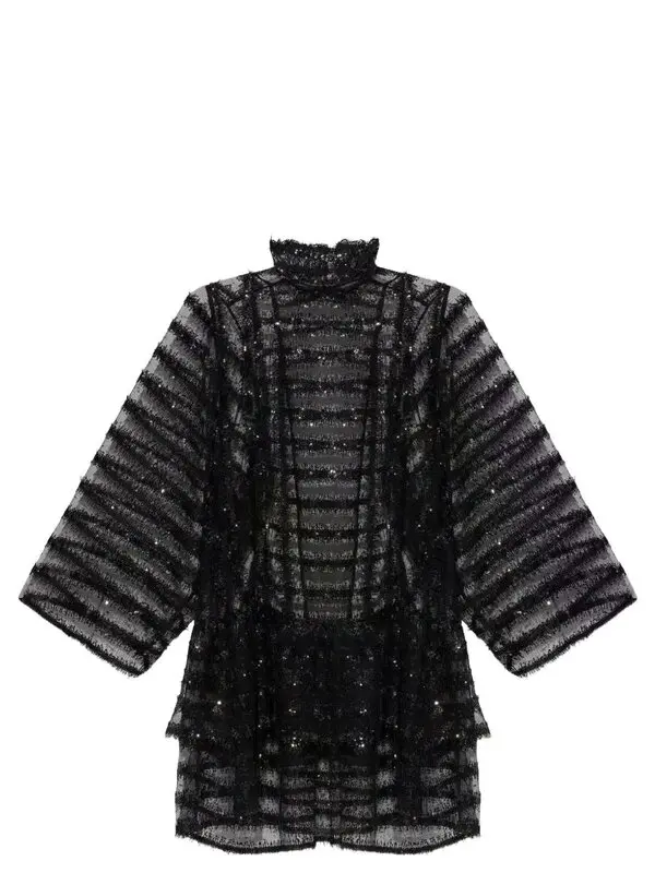 Munthe Risso Sequin Mini Dress - Black