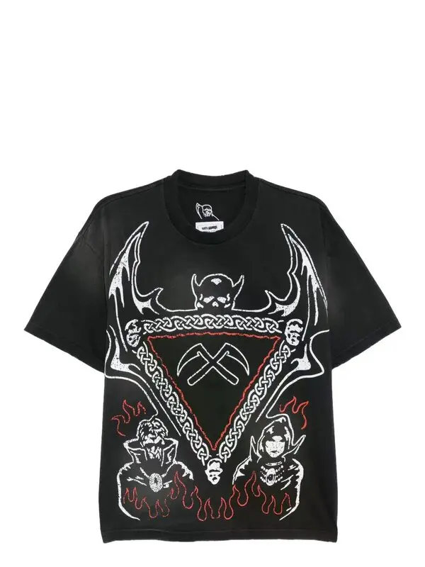 WARREN LOTAS Graphic-print T-shirt - Grey