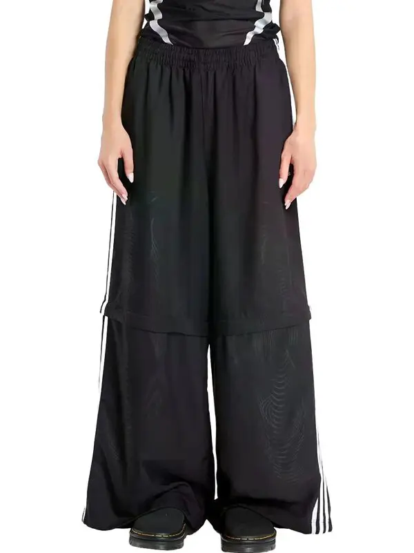 Adidas Teamgeist Stripe Detail Trousers - Black