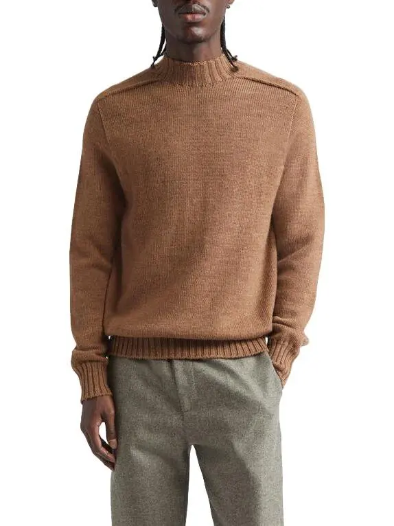 De Bonne Facture Countryside Wool Sweater - Hazelnut