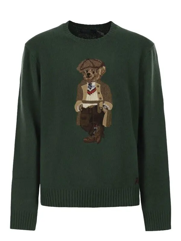 Polo Ralph Lauren Polo Bear Jumper - Green
