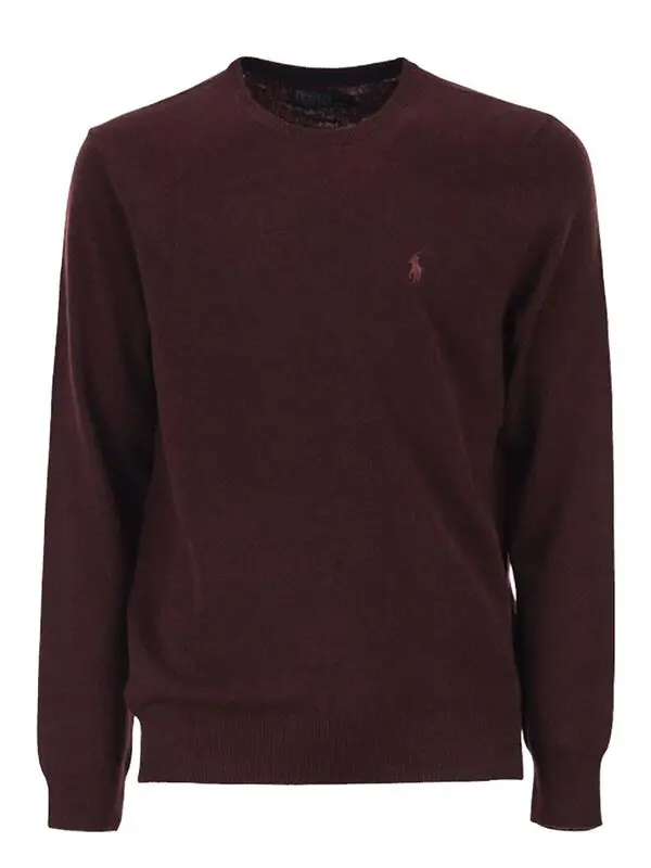 Polo Ralph Lauren Wool Crew Neck Jumper - Red