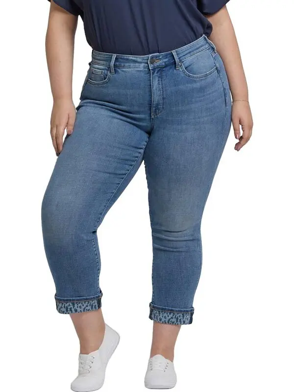 NYDJ Marilyn High Waist Ankle Jeans - Barcelona Breeze