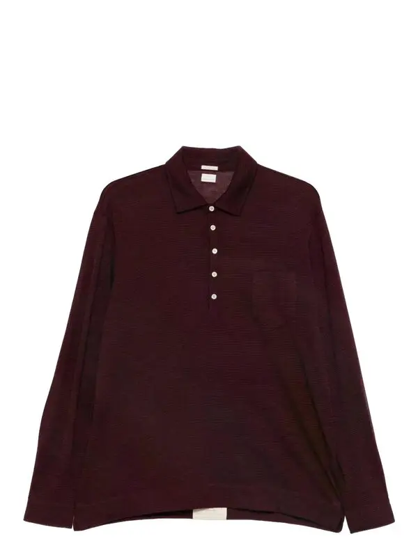 Massimo Alba Ischia 2 Polo Shirt - Red