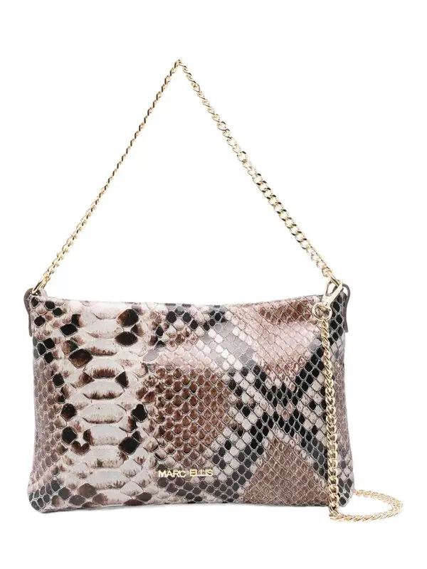 MARC ELLIS Marlene Shoulder Bag - Beige